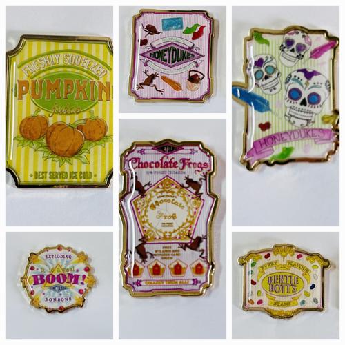Jual Pin Desain Unik - Miniso Harry Potter Sweet Shop Badge - Hogsmeade ...