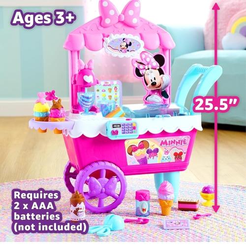 Jual Disney Junior Minnie Mouse Sweets & Treats Ice Cream Cart with ...