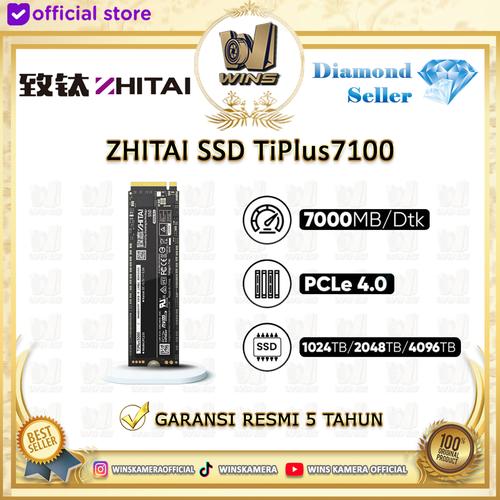 Promo ZHITAI SSD TiPlus7100 1024GB/2048GB/4096GB M.2 Notebook Desktop ...