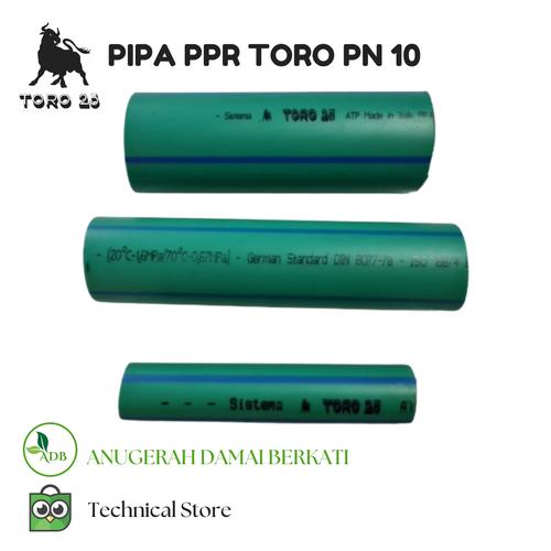 Jual PIPA PPR PN 10 Merk TORO 25 Made in Italy - 1/2" - Kota Balikpapan ...