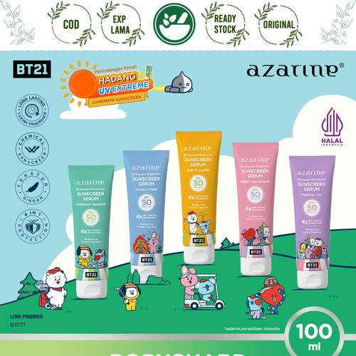 Jual AZARINE BODYGUARD MOISTURIZER SUNSCREEN SERUM SPF 50 PA ...
