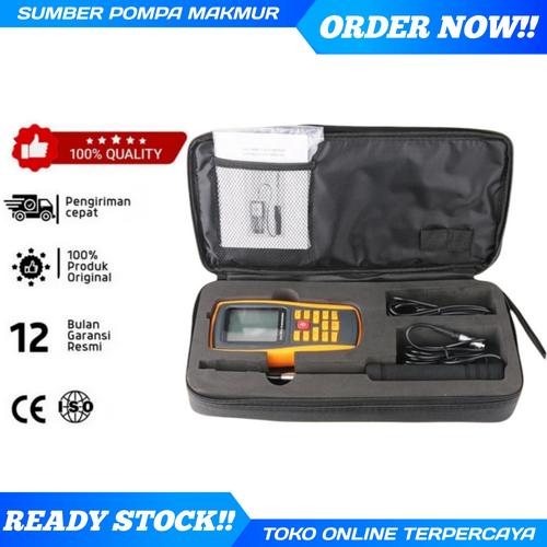 Jual Hot Wire Anemometer Benetech GM8903 USB Data Air Velocity Temperature - Jakarta Barat ...
