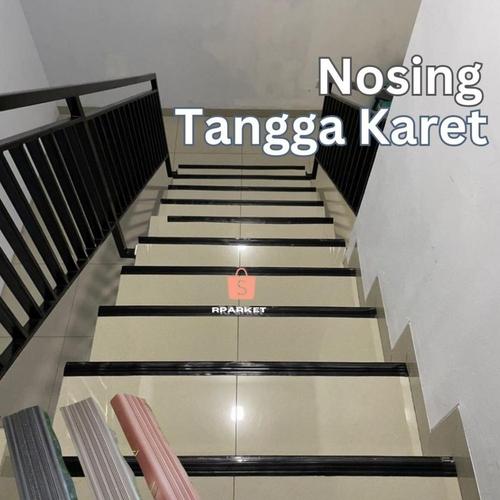 Jual Step Nosing List Tangga Karet Anti Slip [Termurah] - Cokelat ...