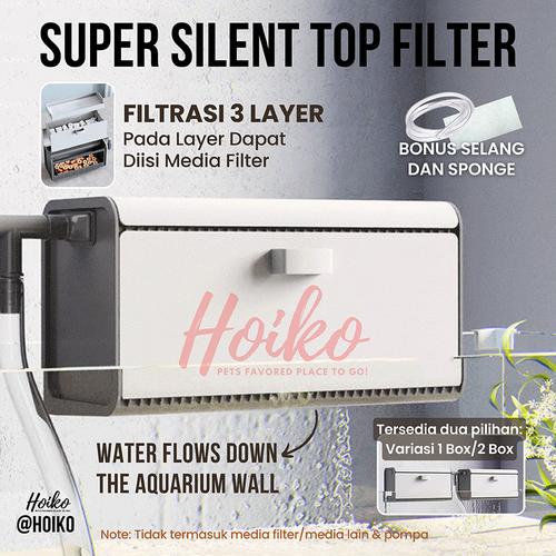 Jual Mesin Box Filter Atas 3 Layer Aquarium Top Filter Talang Atas ...