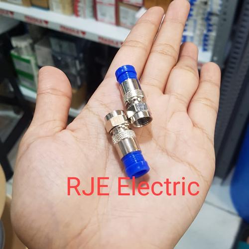 Jual F Connector Antena TV / Connector antena TV model Press - Jakarta ...