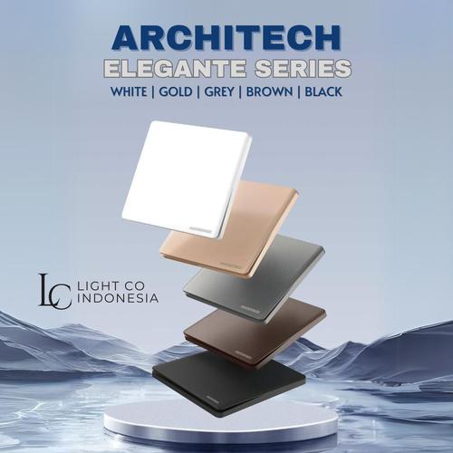 Jual ARCHITECH ELEGANTE MATTE SERIES WHITE BLACK GREY BROWN GOLD - Kota ...