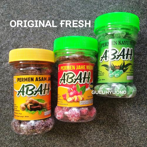 Jual PERMEN KAYU PUTIH ABAH 100 g - PERMEN JAHE MERAH ABAH 100 g - Kayu ...