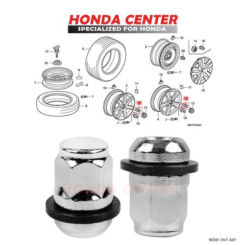 Jual mur baut roda panjang mobil honda civic sport wonder nouva lx ...