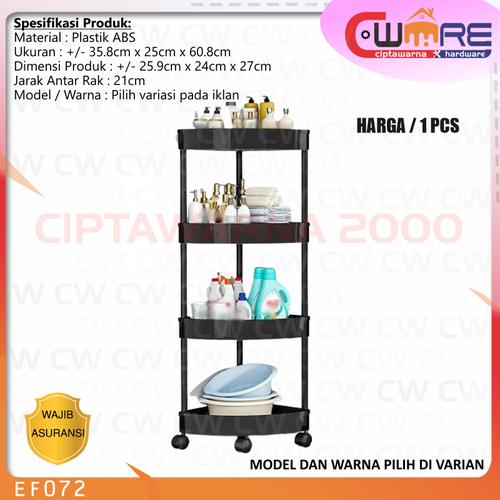 Promo Rak Rack Dapur Sudut Plastik Segitiga Tempat Penyimpanan ...