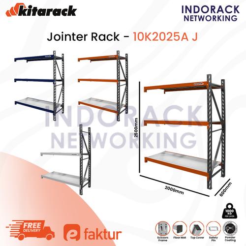 Jual Rak Gudang Besi 1 Ton per Layer Rack Gudang 2.5 Meter Jointer Rak ...