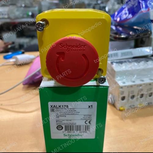 Jual SCHNEIDER XALK178 CONTROL STATION EMERGENCY STOP ORIGINAL - Kota ...