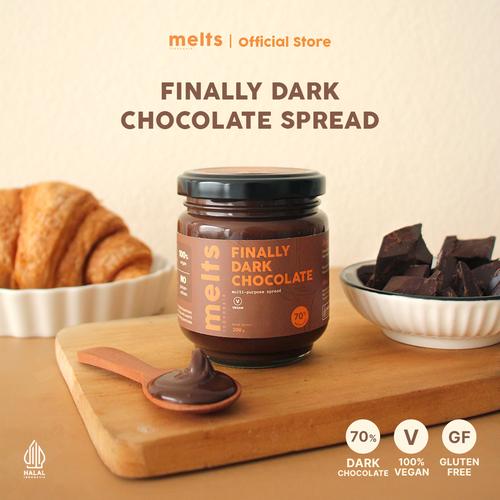 Jual Melts Finally Dark Chocolate Spread | Selai Cokelat Plant Based ...