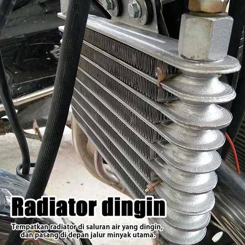 Jual ** 【Ready stok】Radiator, pendingin oli sepeda motor, pendingin oli ...