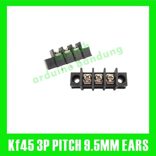 Promo terminal blok hitam block hitam kf45 kf-45 3p 3pin 3kaki 3 p ...