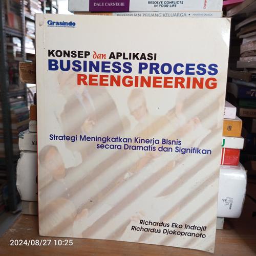 Jual Buku KONSEP dan APLIKASI Business Process Reengineering Oleh ...