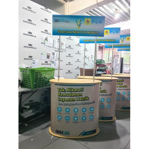 Jual MEJA POLYCOUNTER PLN / MEJA BOOTH PORTABLE PLN MOBILE ...