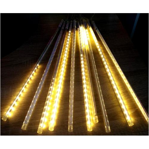 Jual Lampu meteor led 10 batang 50cm rain taman hias 10 Batang Warm ...