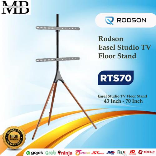 Jual Bracket TV Standing Tripod Portable Stand Kayu 32 - 70 Inch Rodson ...