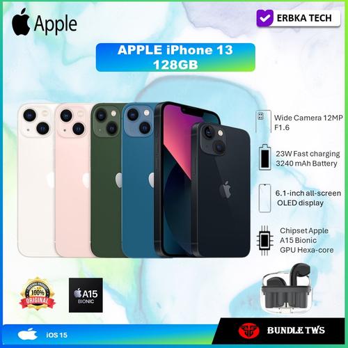 Jual APPLE iPhone 13 128GB Garansi Resmi Indonesia GDN - Hitam, NO ...