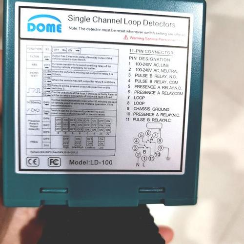 Jual Matrix Loop Detector Hijau Single | Vehicle Loop Sl100 | Vld ...