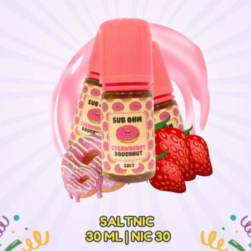 Jual Hero57 Subohm V2 30ML 30MG Salt Nic Strawberry Doughnut Sub Ohm ...