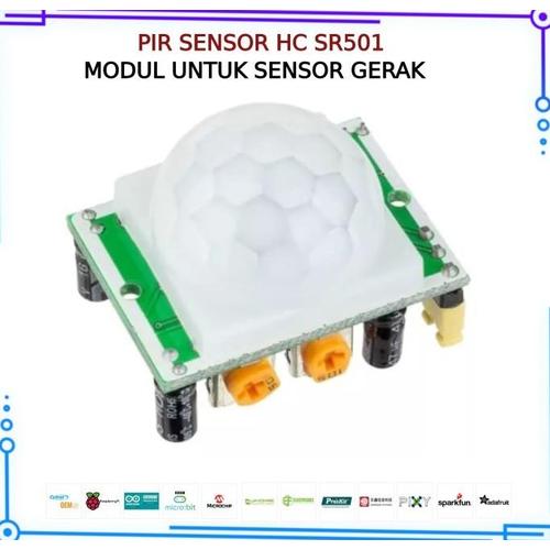Jual HC SR 501 PIR Motion Sensor / SR501 Sensor Gerak Module - Jakarta ...