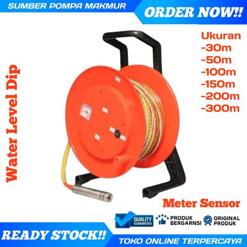Jual Water Level Dip Meter Sensor Tinggi Muka Air Tanah Sumur Bor ...