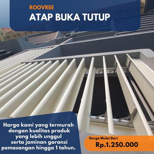 Jual Atap buka tutup alumunium Lovera Roovree SNI - Kab. Bekasi ...
