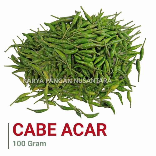 Jual CABE HIJAU KECIL CABAI HIJAU LALAP CABE ACAR CABAI ACAR SEGAR - 50 ...