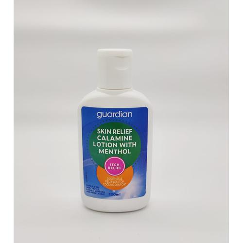 Jual Guardian Skin Relief Calamine Lotion with Menthol 120ml - Jakarta ...