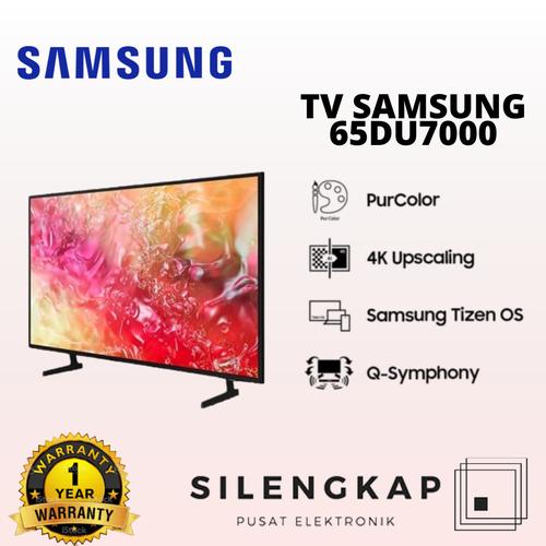 Jual Smart Tv Samsung 65 Inch 65DU7000 Crystal UHD 4K UA65DU7000K New ...