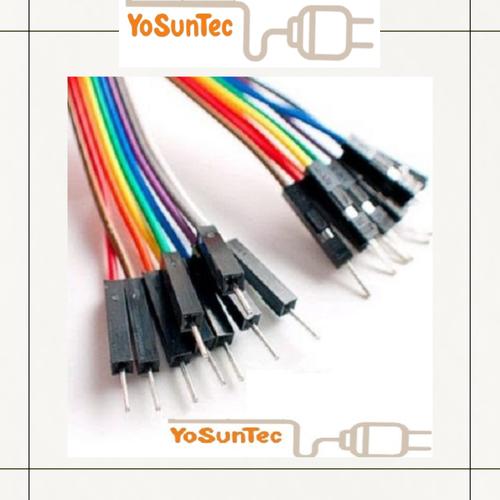Jual Jumper Cable Dupont Kabel Arduino 20cm Male to Male / Male to ...