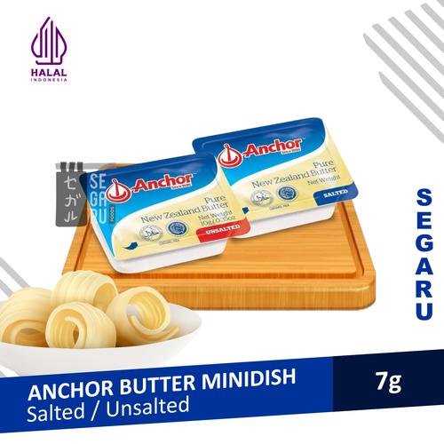 Jual ANCHOR Butter Minidish Unsalted / Salted 7 gram - UNSALTED - Kota ...