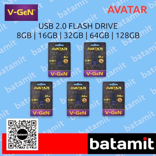 Jual USB Flashdisk V-GeN AVATAR USB 2.0 Flash Drive - 8GB | 16GB | 32GB ...