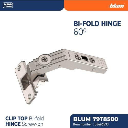 Jual BLUM ENGSEL SENDOK 79T8500 CLIP TOP BI-FOLD HINGE 60° OVERLAY ...