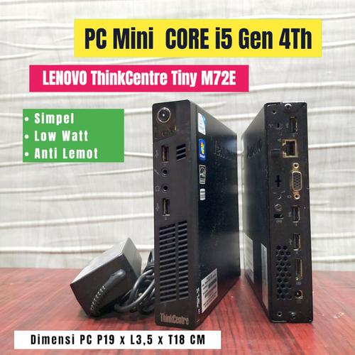 Jual PC CPU Slim Built Up Core i5 Ram 16Gb HD 500Gb - PC ONLY, 8G/SSD ...