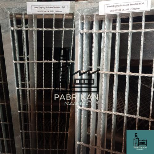 Jual Tutup GOT Besi Galvanis Anti Karat Steel Grating 20CM - Jakarta ...