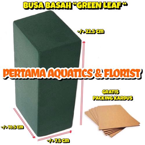 Jual Satuan Busa Basah/ Oasis Bunga/ Foam Basah/ Gabus Bunga Asli ...