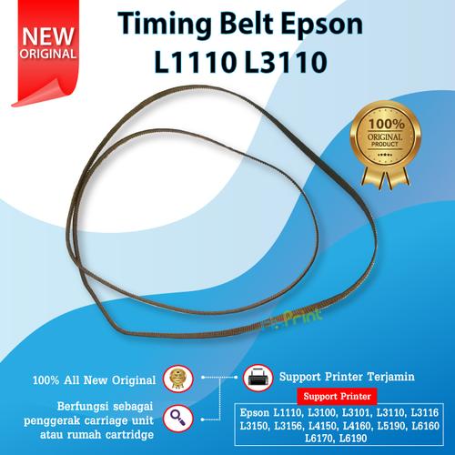 Jual Timing Belt Carriage Epson L1110 L3110 L3150 Printer L4150 L4160 ...