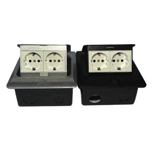 Jual STOP KONTAK LANTAI 2 LUBANG FLOOR SOCKET STOPKONTAK TANAM INBOW ...