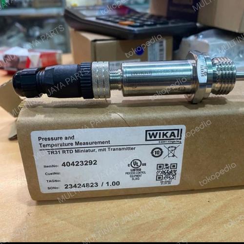 Jual PRESSURE TEMPERATURE WIKA TR31 RTD / TR31-3-Z-TT - Kota Bandung ...