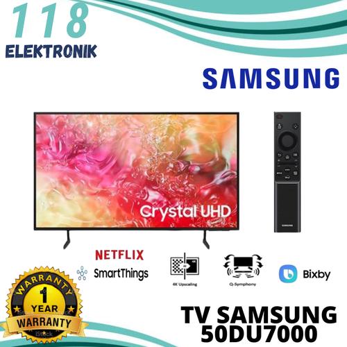 Jual Smart Tv Samsung 50 Inch 50DU7000 Crystal 4K UHD UA50DU7000K New ...