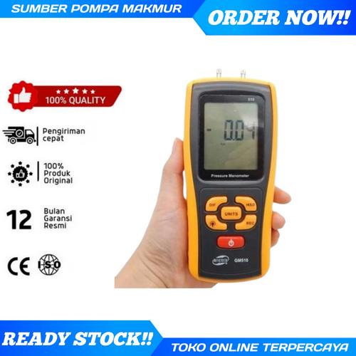 Jual Digital Manometer - Pressure Gauge Differential - Ukur Tekanan ...