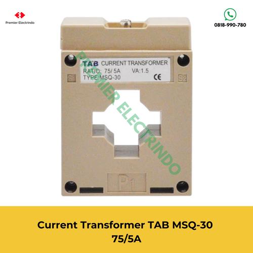 Jual Current Transformer (CT) MSQ 30 TAB 75/5A - Current Transformer ...