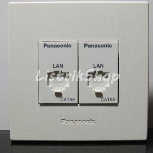 Jual Outlet Data Dobel Panasonic Style Putih - CAT6 - Kab. Bandung ...