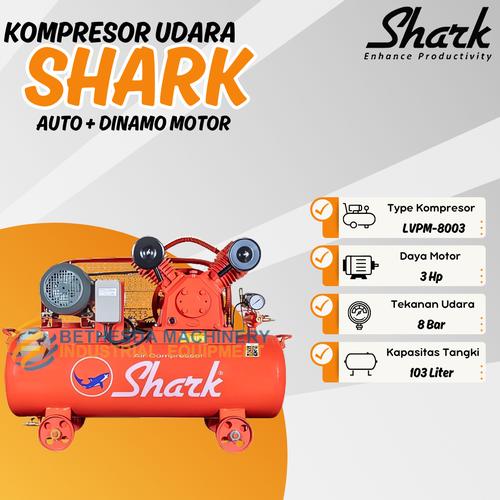 Jual Kompresor Angin Besar 3 Hp Air compressor Shark - Kota Surabaya ...