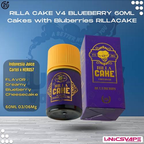 Jual RILLA CAKE V4 BLUEBERRY 60ML Cakes with Bluberries RILLACAKE ...