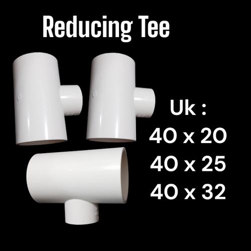 Jual LS Reducing Tee / Vloksok Pipa U-Pvc By 3 Pawns White Reduser - 40 ...