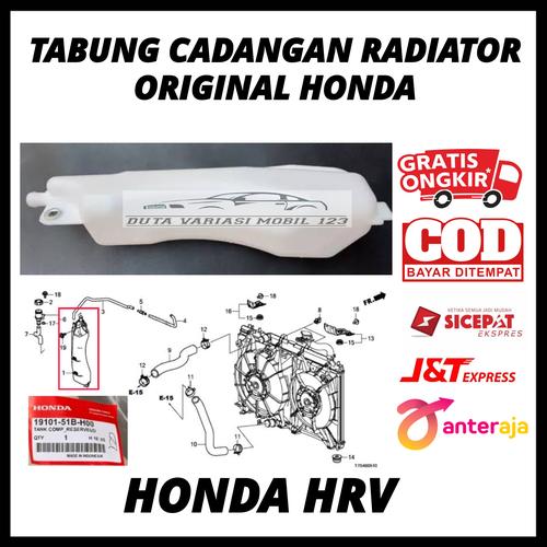 Jual Tabung Tangki Botol Cadangan Air Radiator HRV Original Honda ...
