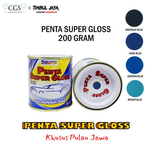 Jual PENTA MIKROLET BLUE 200gr - cat penta biru super gloss - penta ...